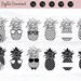 Pineapple Svg Pineapple Bundle Svg Pineapple Fruit Svg Pineapple Print ...
