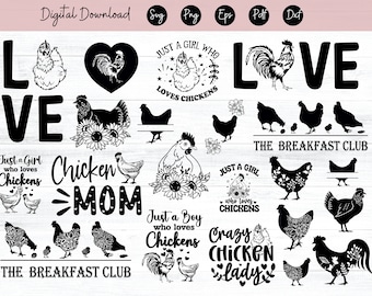 Chicken Svg Chicken Png Chicken Svg Cut File Cricut Chicken Png ...