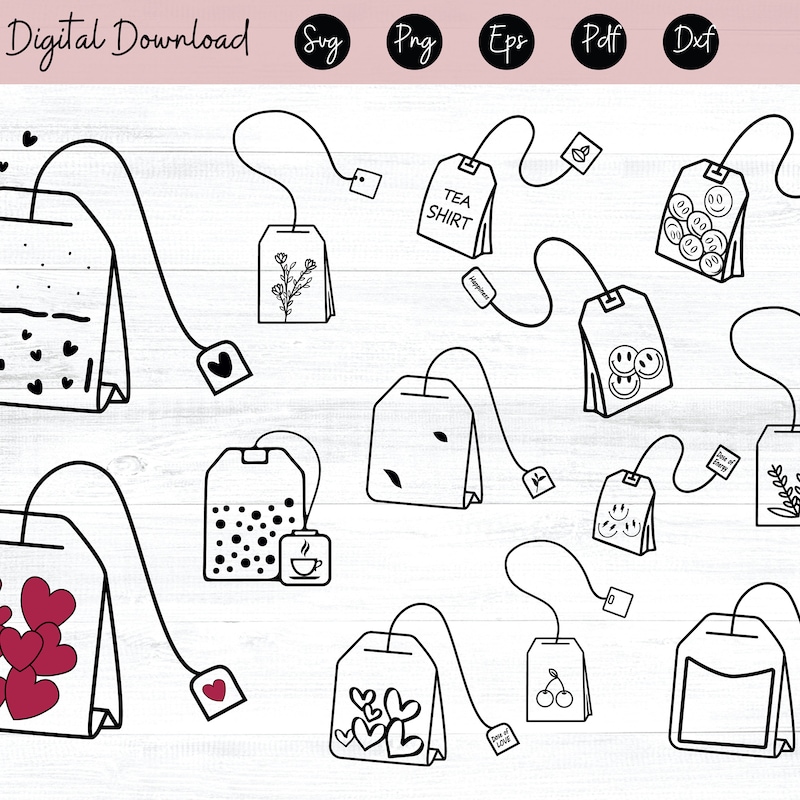 Tea Svg - Etsy