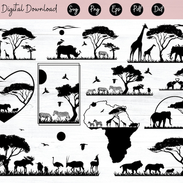 Safari Svg - Etsy
