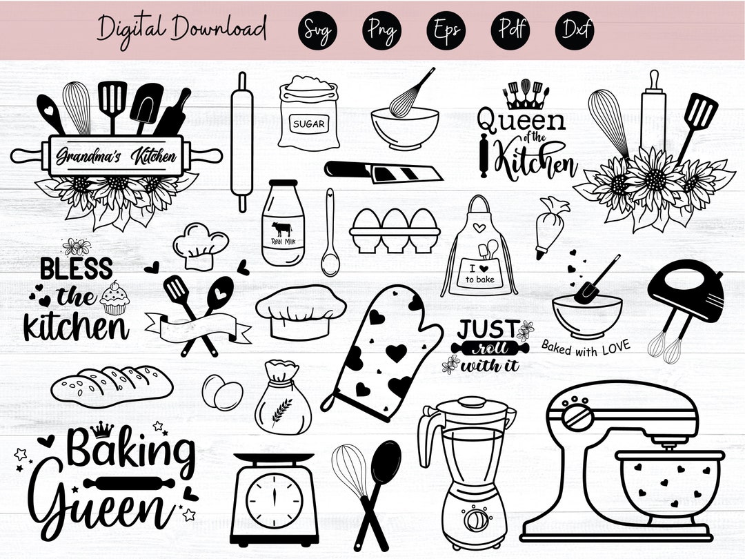 Bakery Item Svg Confectionery Svg Cake Svg Birthday Cake Svg Bakery Svg ...