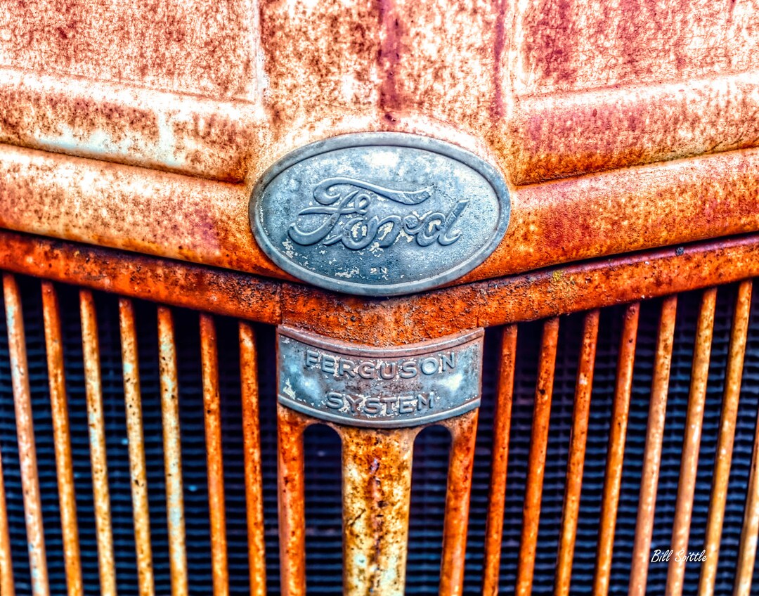 Old Ford Tractor Logo 8.5x11, 11x14, 11x17, 13x19 - Etsy