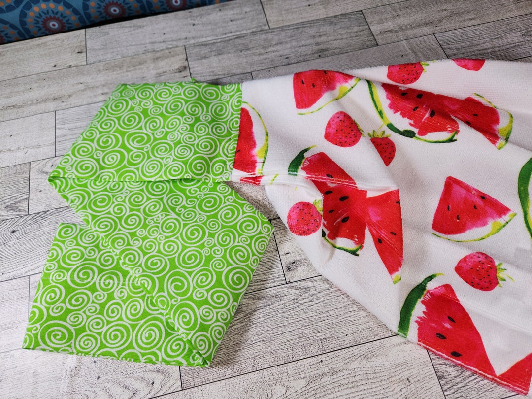 Watermelon Kitchen Boa Towel / Kitchen Scarf / Neck Towel - Etsy