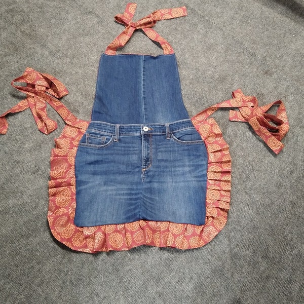 Denim Apron - Etsy