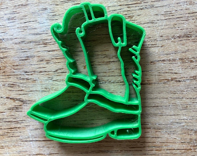 Cowboy Boot Stamp for Pottery, 3d Pottery Stamp, Western Boot Stamp ...