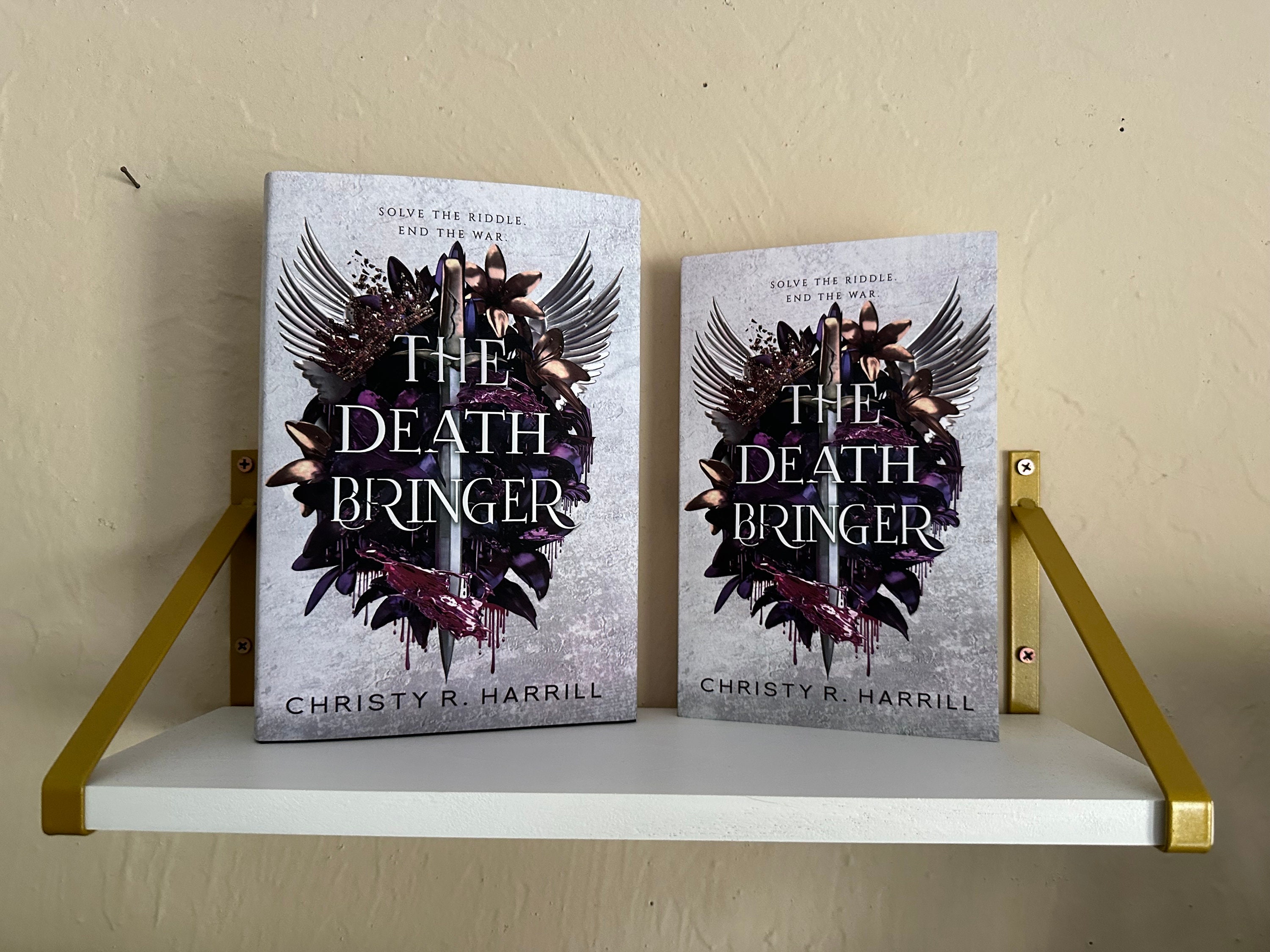The Death Bringer SIGNED Book by Christy R. Harrill (blood Vier #3) YA ...