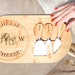 Personalised Cheese Board Elephant, Christmas Birthday Family New Home ...