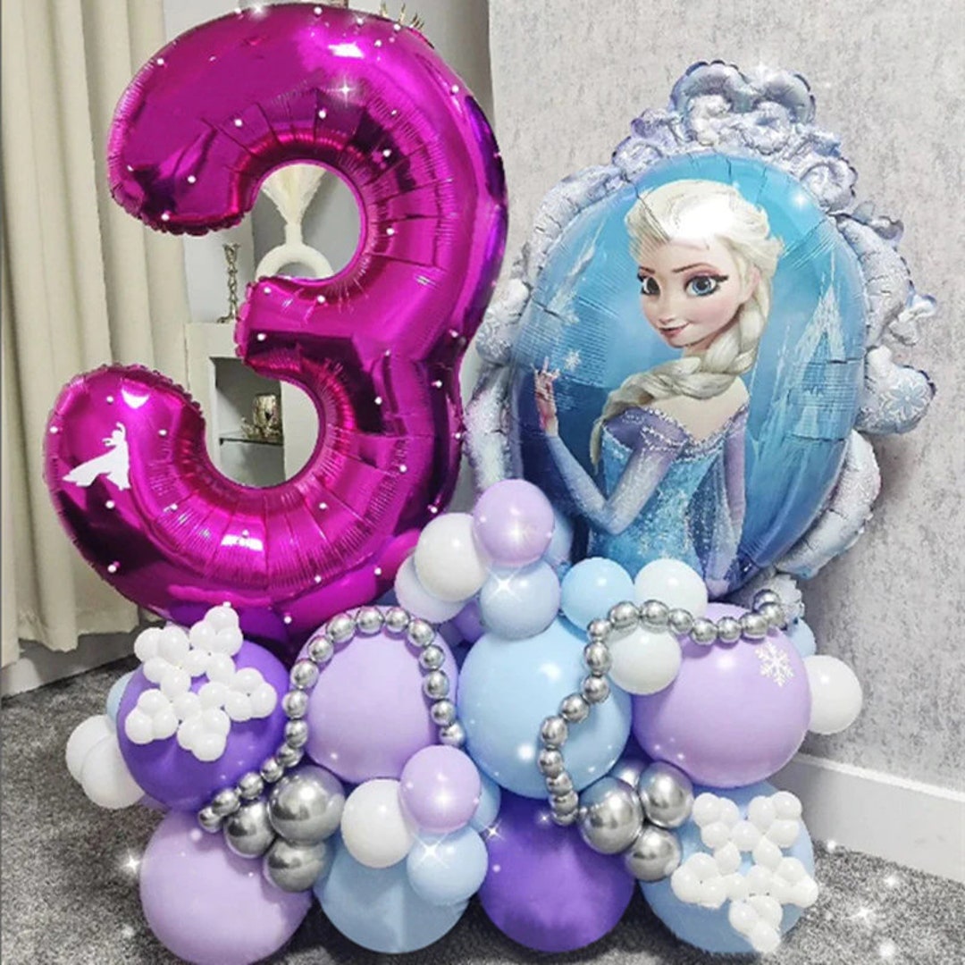 39 Pcs/set Disney Theme Frozen Party Princess Elsa Olaf Birthday Party ...
