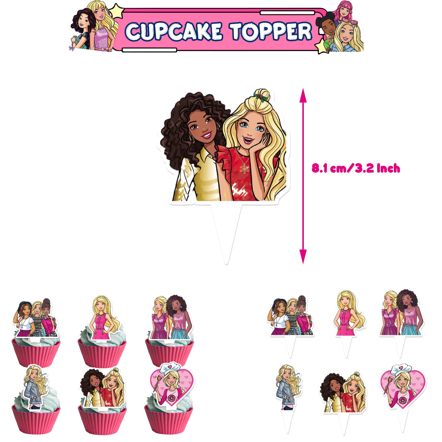 Barbie Birthday Party Decorations Etsy
