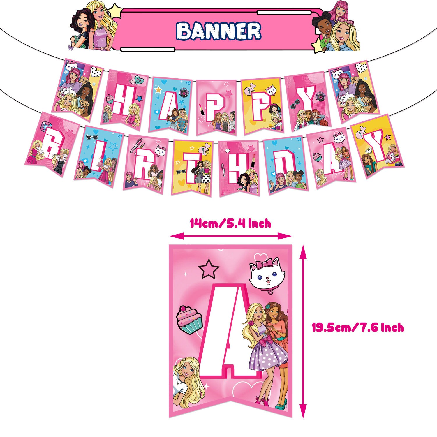 Barbie Birthday Party Decorations Etsy