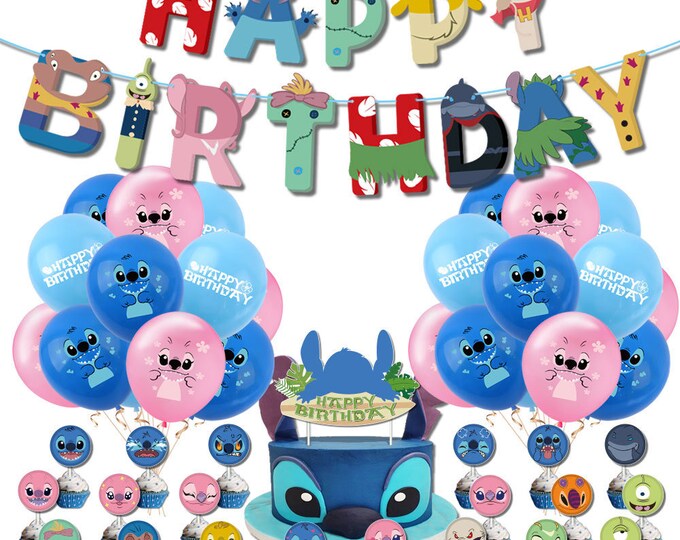 Lilo & Stitch Birthday Party Decorations - Etsy