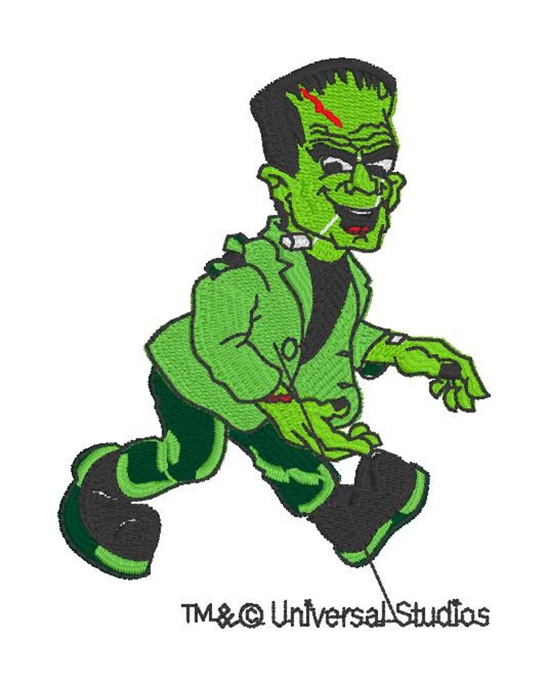 Frankenstein Embroidery Design Files - Etsy