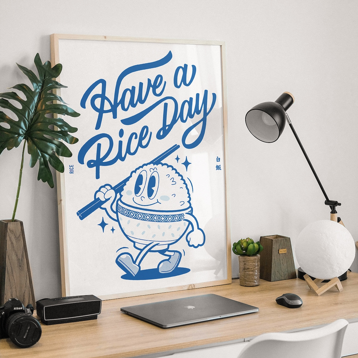 Printable Cute Food Illustrated Poster Wall Art Modern Style, Have a ...