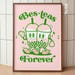 Boba Tea Besties Art Print: Whimsical Asian Food Poster (digital ...