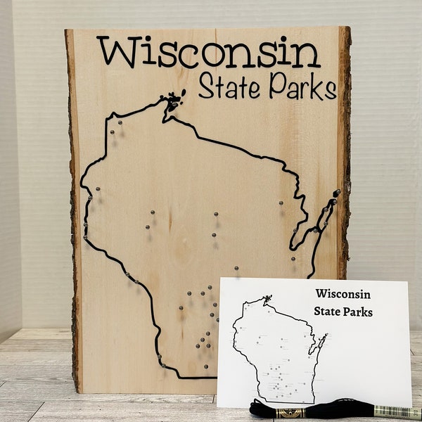Wood State Park Map - Etsy