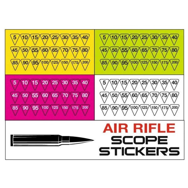 Rifle Scope Stickers - Etsy