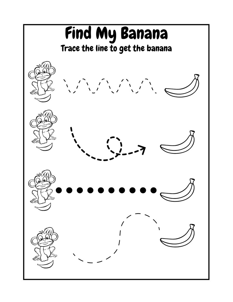 Preschool Activity Workbook - Etsy