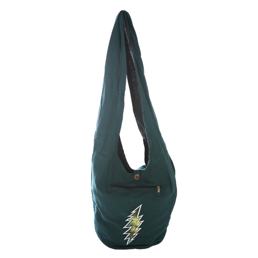Grateful Dead Tie Dye Bolt Cotton Baba Bag - Etsy