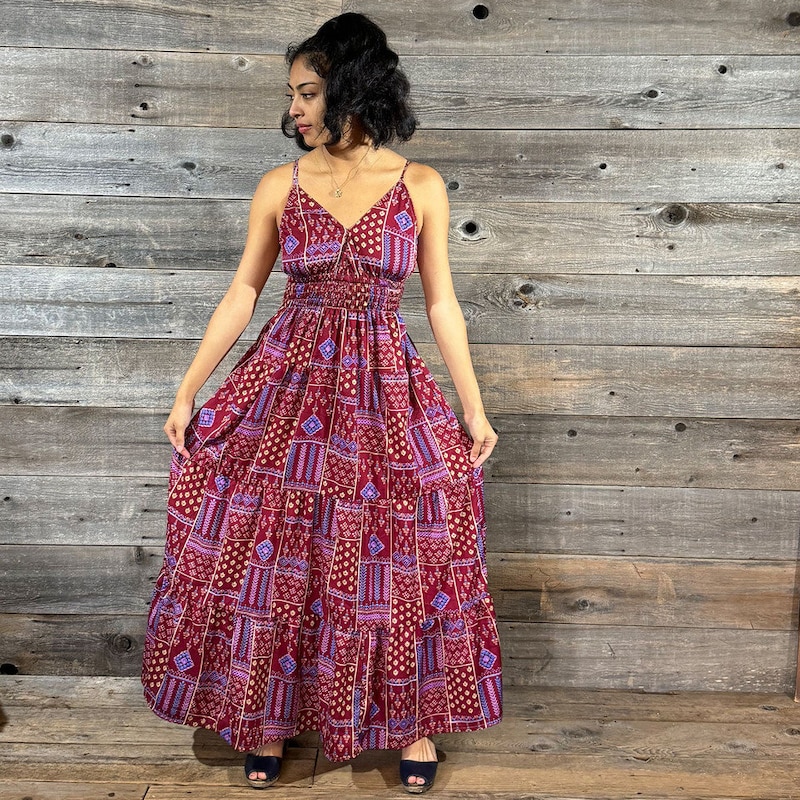 Patchwork Dress - Etsy