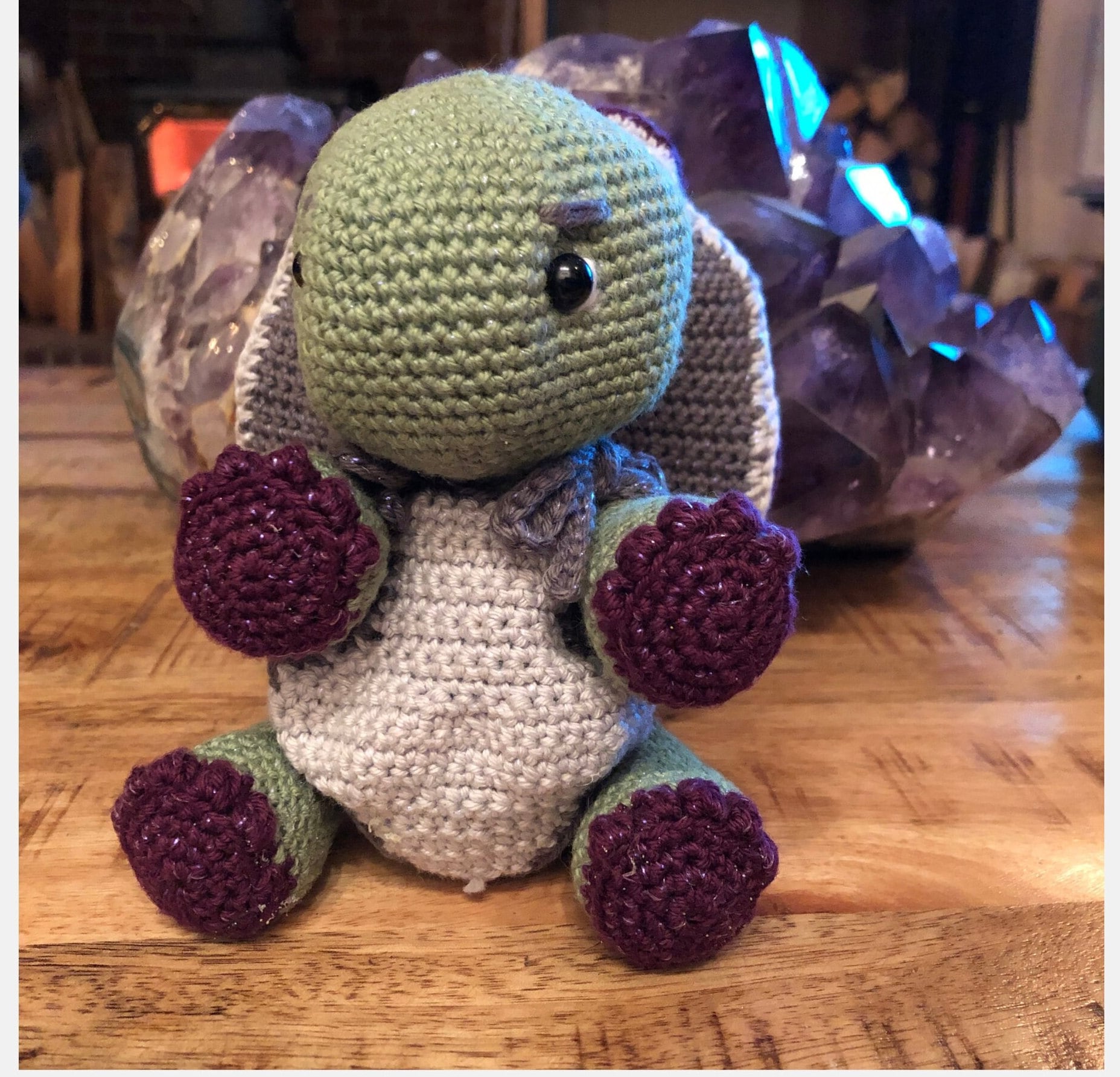 Turtle Amigurumi With Removeable Shell (COMPLETED TOY) - Etsy