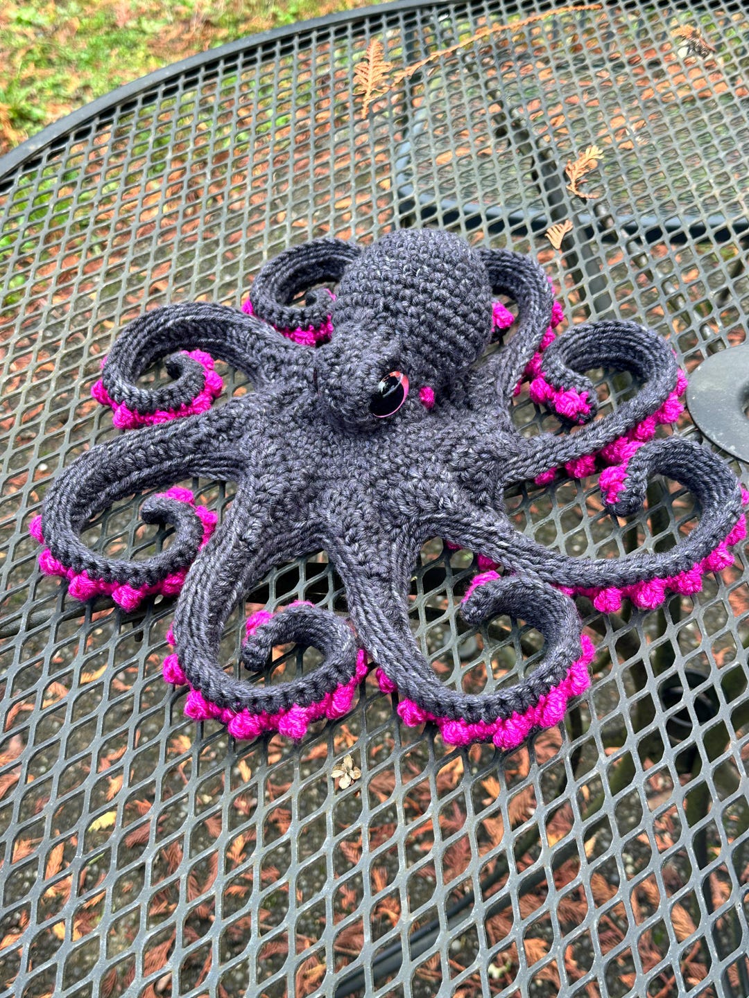 Wool Octopus Stuffed Animal- Complete Plushie- Mossymods - Etsy
