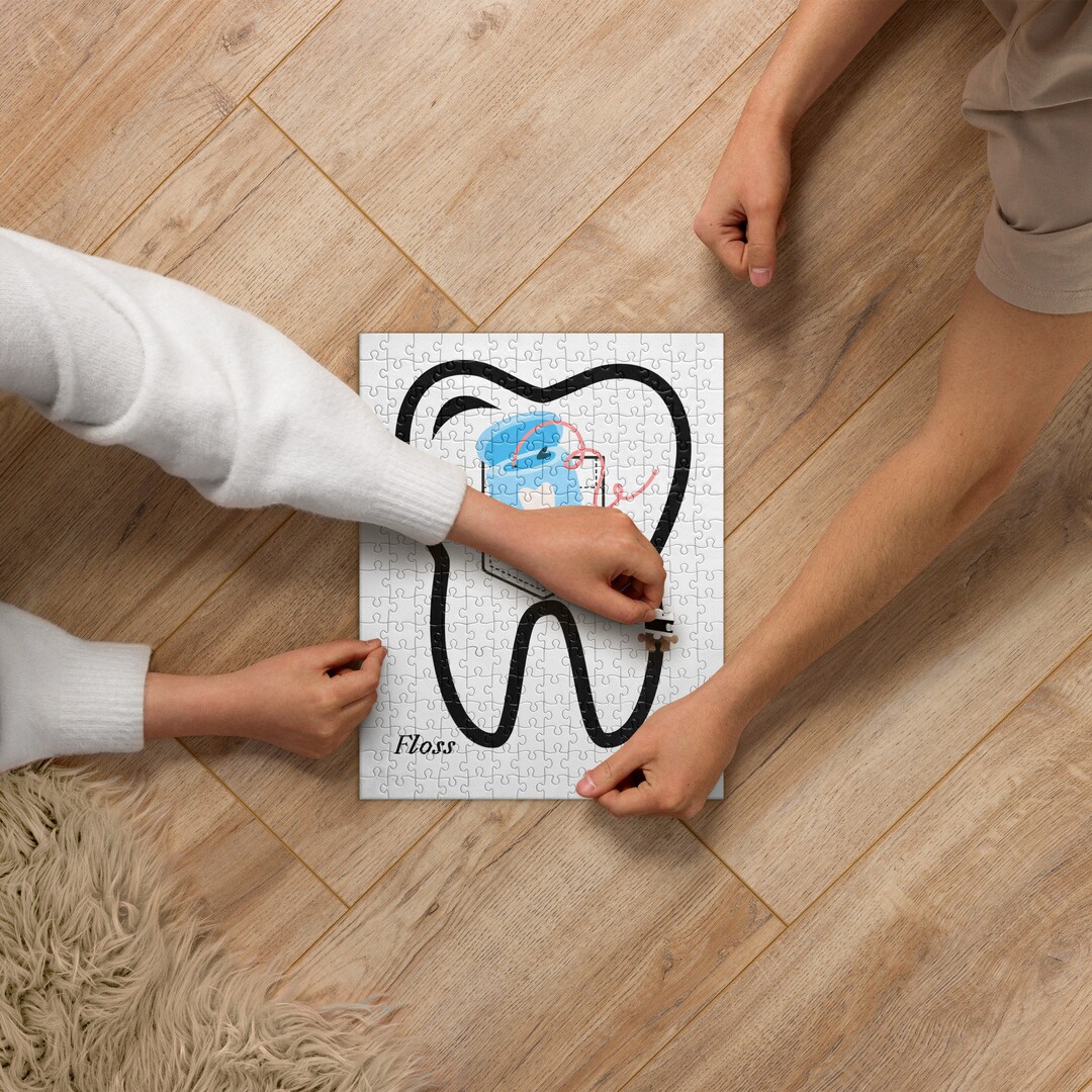 Dental Tooth Jigsaw Puzzle - Etsy