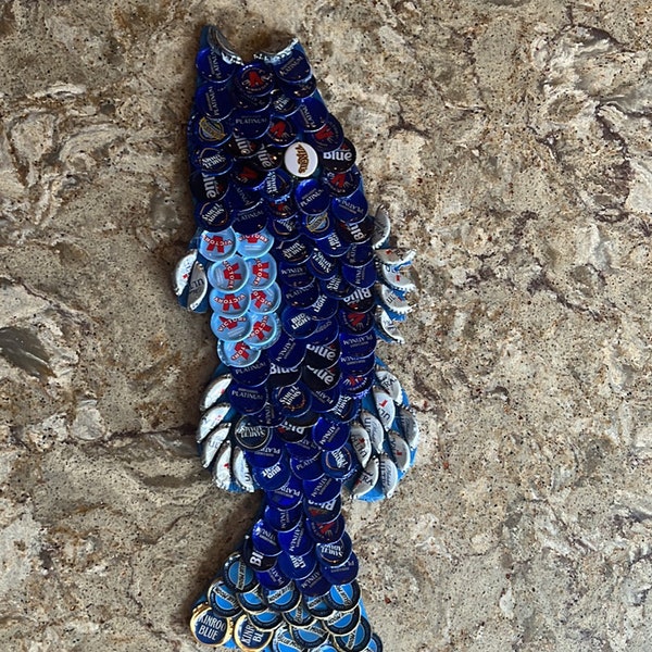 Bottle Cap Fish - Etsy