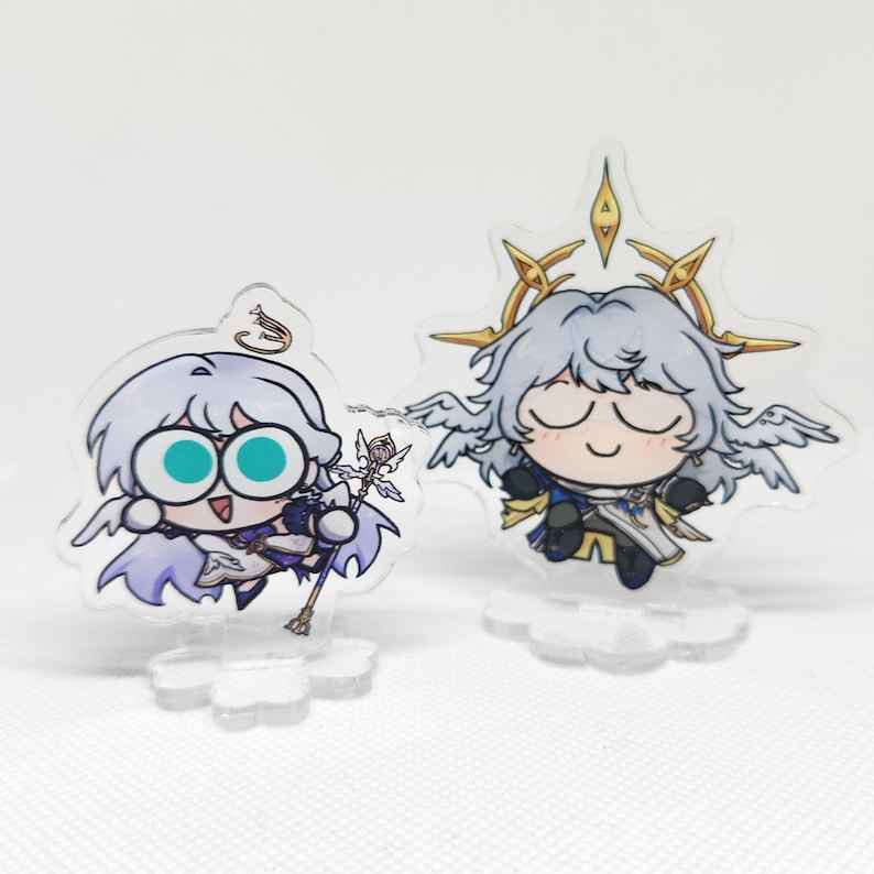 Sunday and Robin Acrylic Standee - Honkai Star Rail - Etsy
