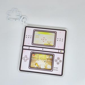 Nintendogs Bath Time Acrylic Shaker Keychain - Etsy