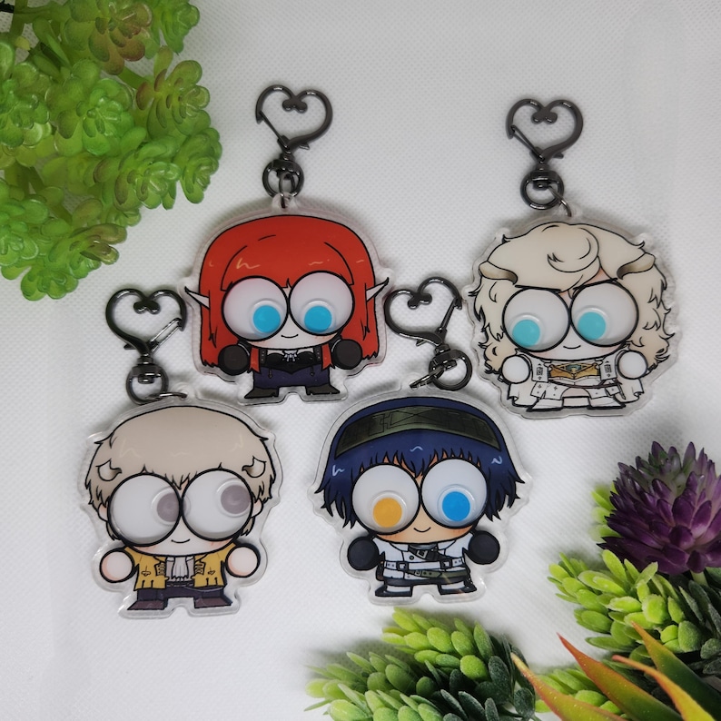 Metaphor Refantazio Googly Eye Shaker Keychains - Protagonist, Will ...