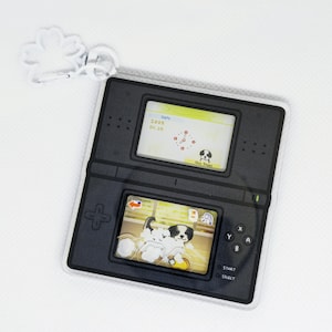 Nintendogs Bath Time Acrylic Shaker Keychain - Etsy