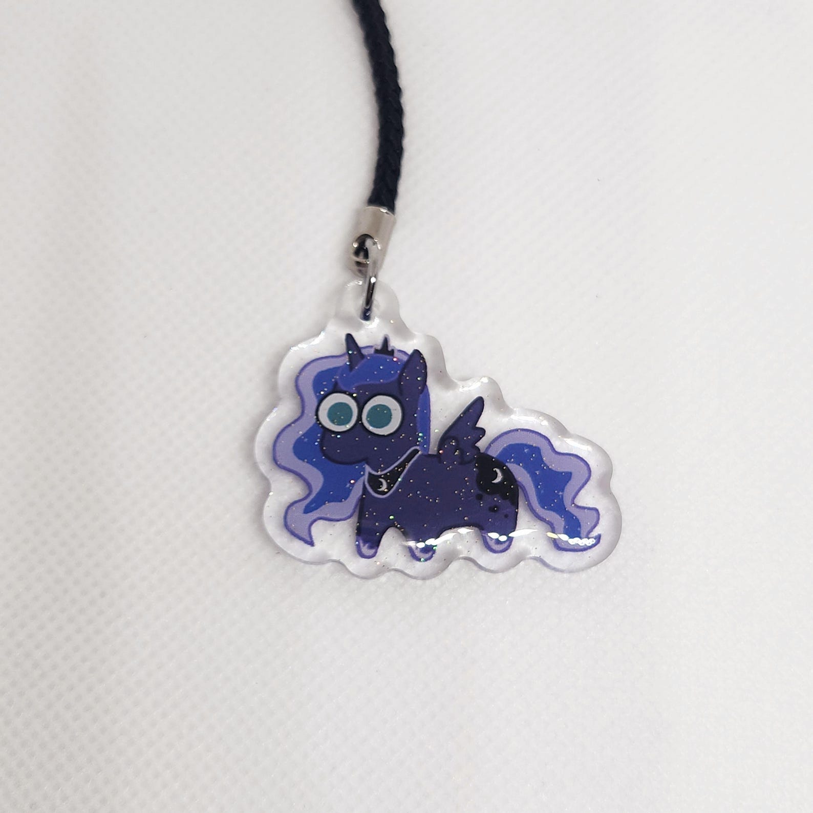 MLP My Little Pony Glitter Epoxy Keychain: Derpy, Princesses, and Cutie ...