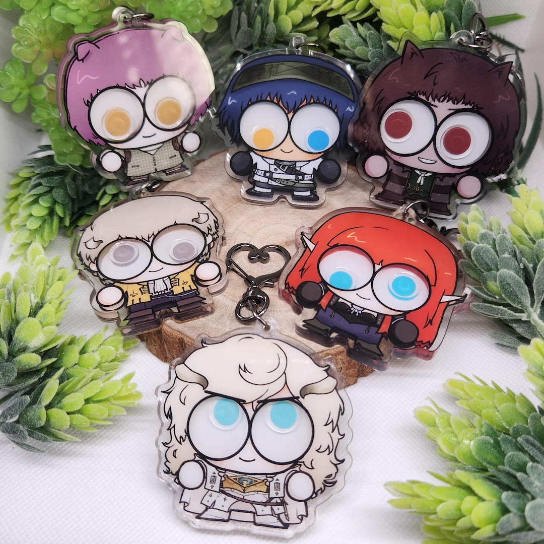 Metaphor Refantazio Googly Eye Shaker Keychains - Protagonist, Will ...