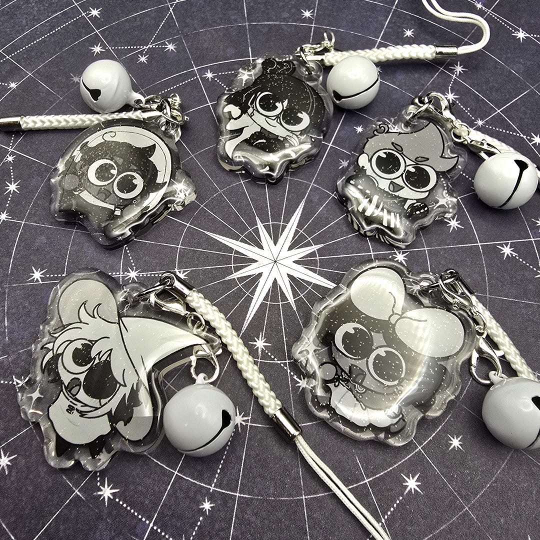 Siffrin, Isabeau, Mirabelle, Odile, and Bonnie Glitter Epoxy Phone ...