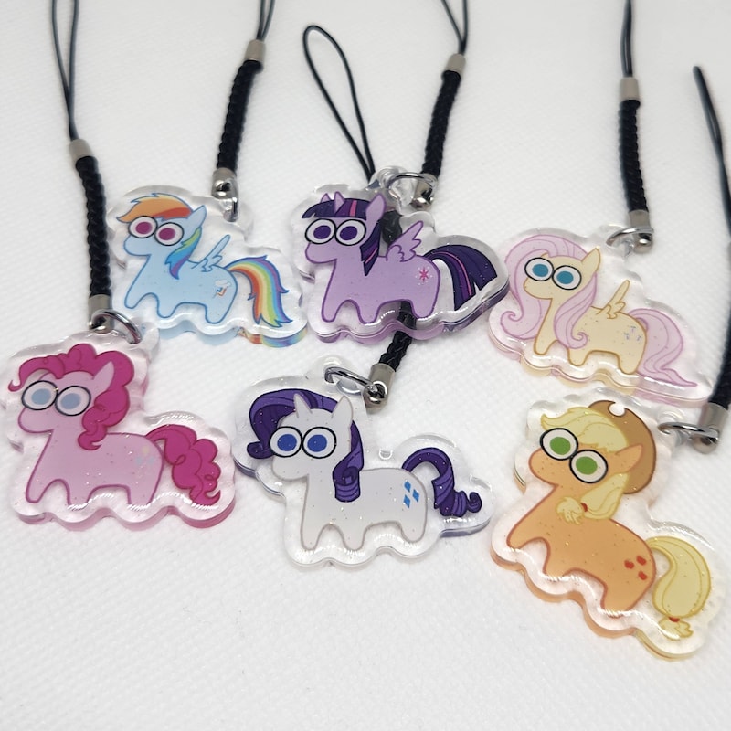 Mlp Friendship Keychain - Etsy