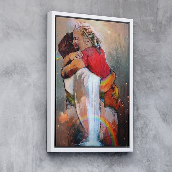 First Day in Heaven Painting - Etsy