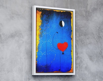 Joan Miro Dancer 1925 Dancer CANVAS Exhibition Poster - Etsy