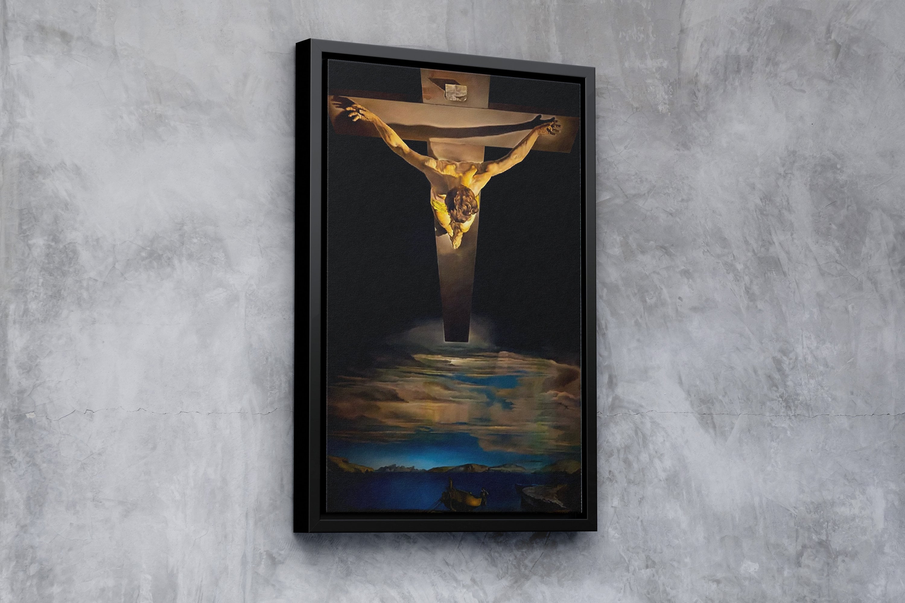 Christ of St John of the Cross by Salvador Dali ,canvas Wall Art ...