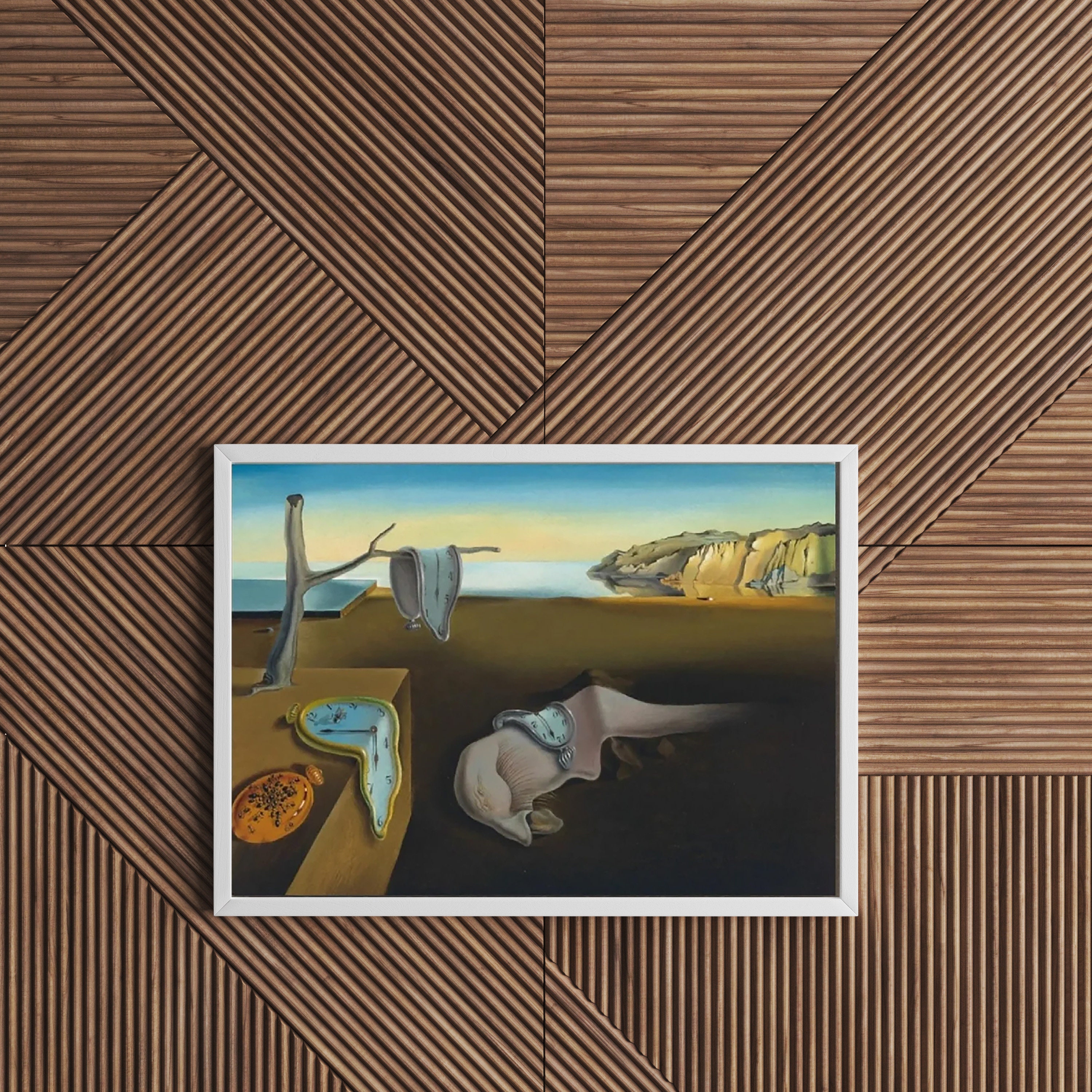 Salvador Dali Canvas, the Persistence of Memory Picture Canvas ,melting ...