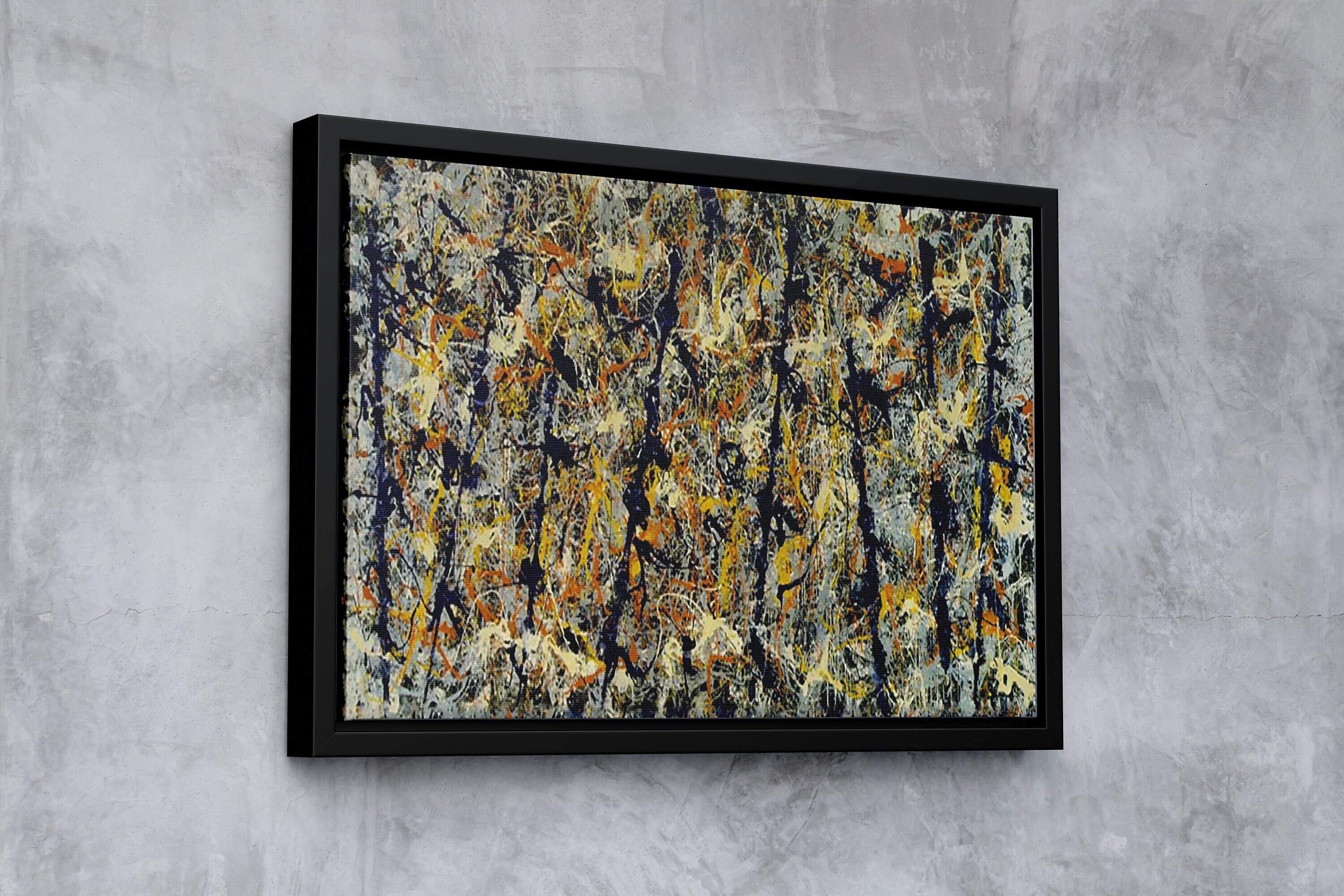 Jackson Pollock Blue Poles