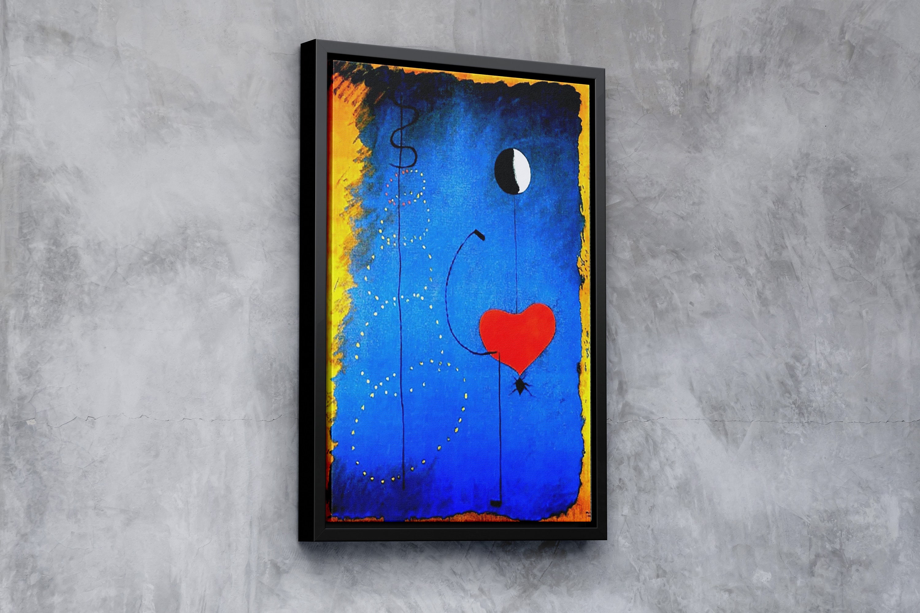 Dancer, 1925 by Joan Miro Exhibition Poster, Joan Miro Canvas Art, Joan ...