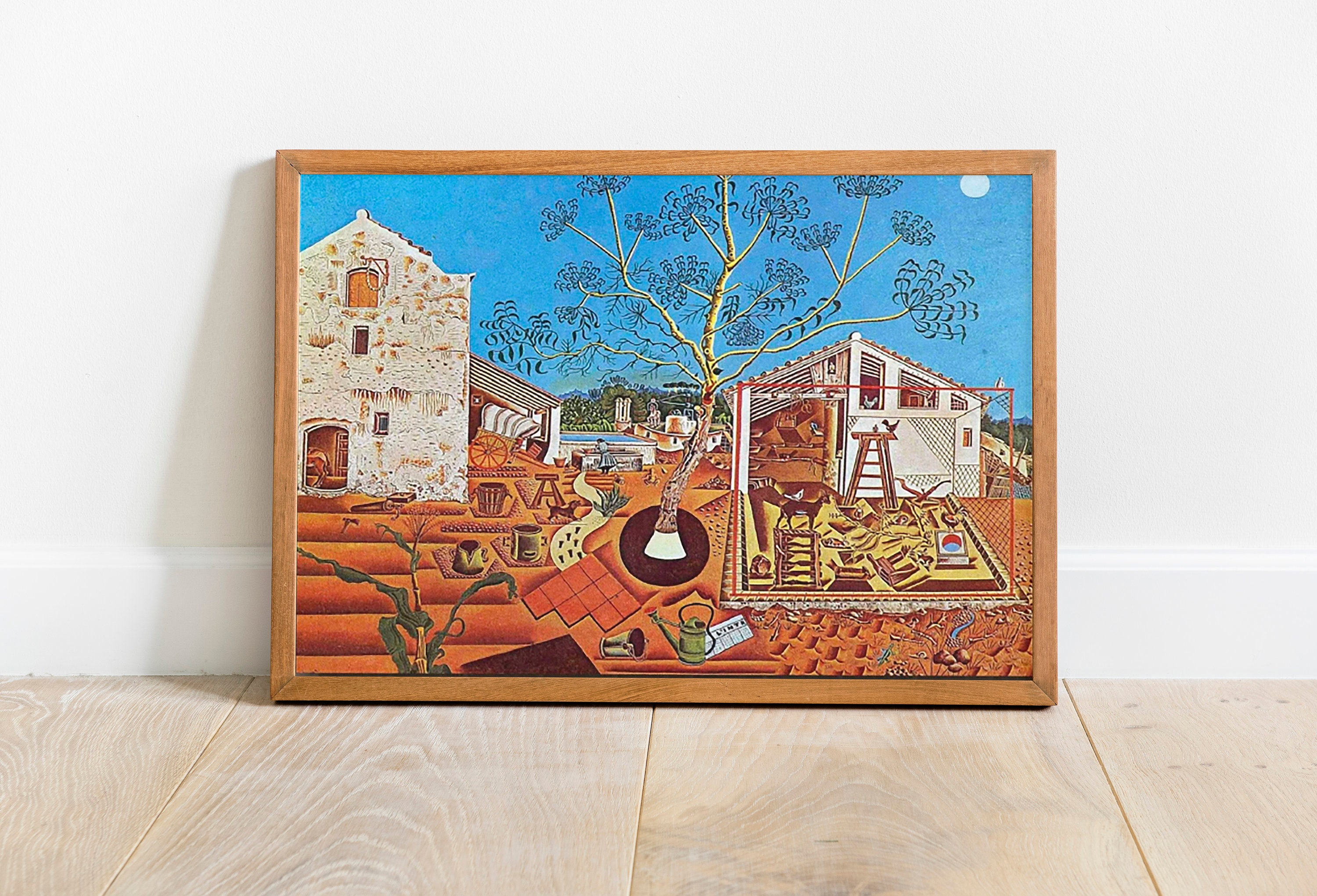 Joan Miró the Farm, Large Size Canvas - Etsy