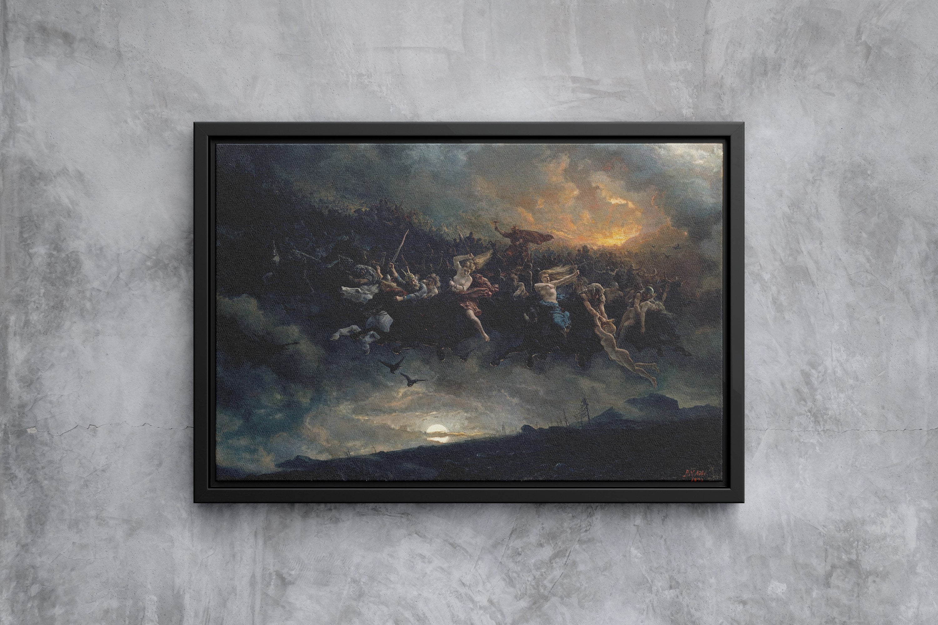 Mythology Canvas Poster, Classic Painting Canvas Art - Etsy