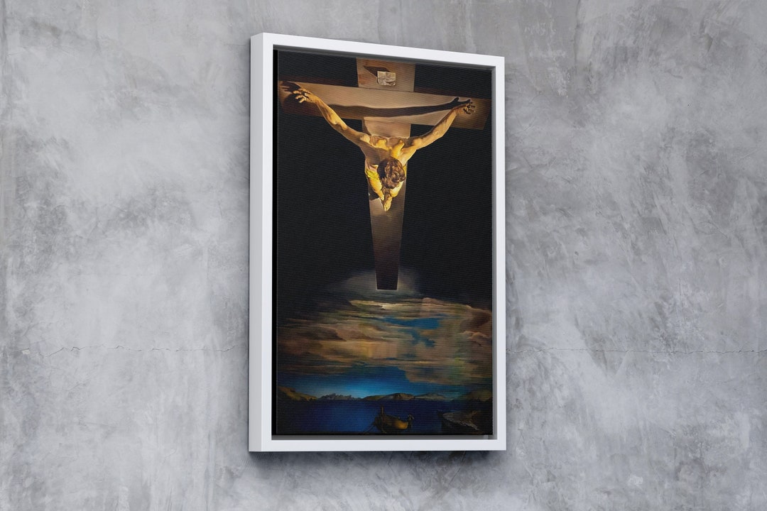 Christ of St John of the Cross by Salvador Dali ,canvas Wall Art ...