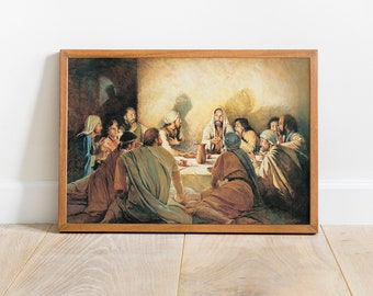 3D the Last Supper Sticker Decal. Scrapbook Sticker. Religious Sticker ...