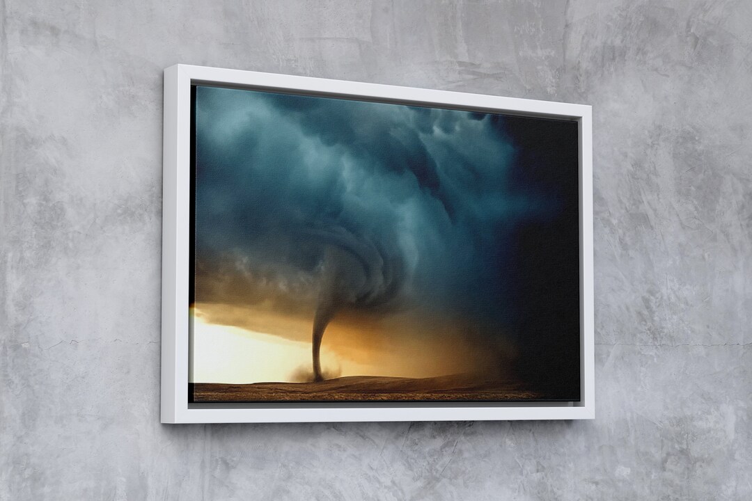 Hurricane Cyclone Tornado Canvas Wall Art - Etsy