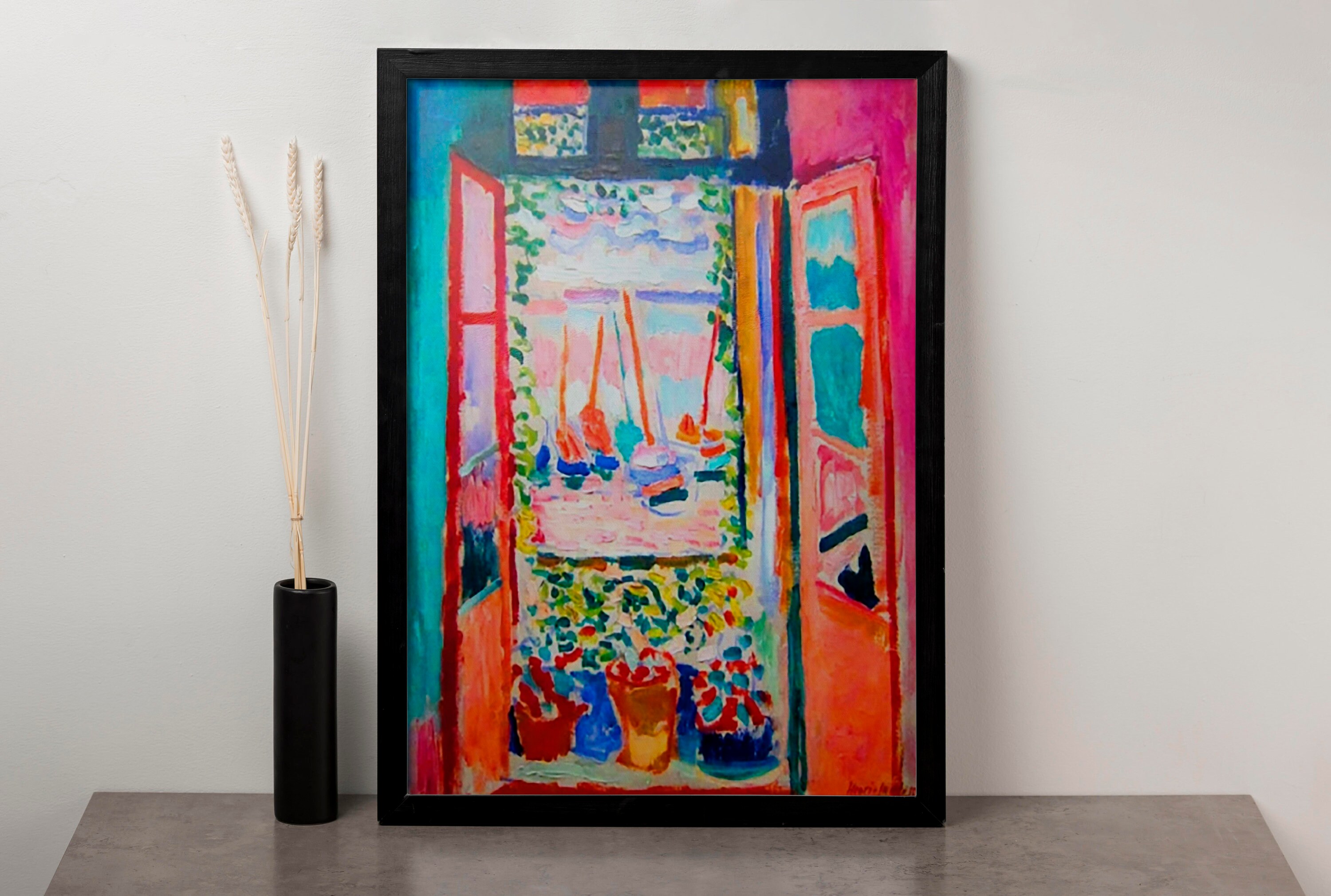 Henri Matisse the Open Window Canvas Wall Art - Etsy