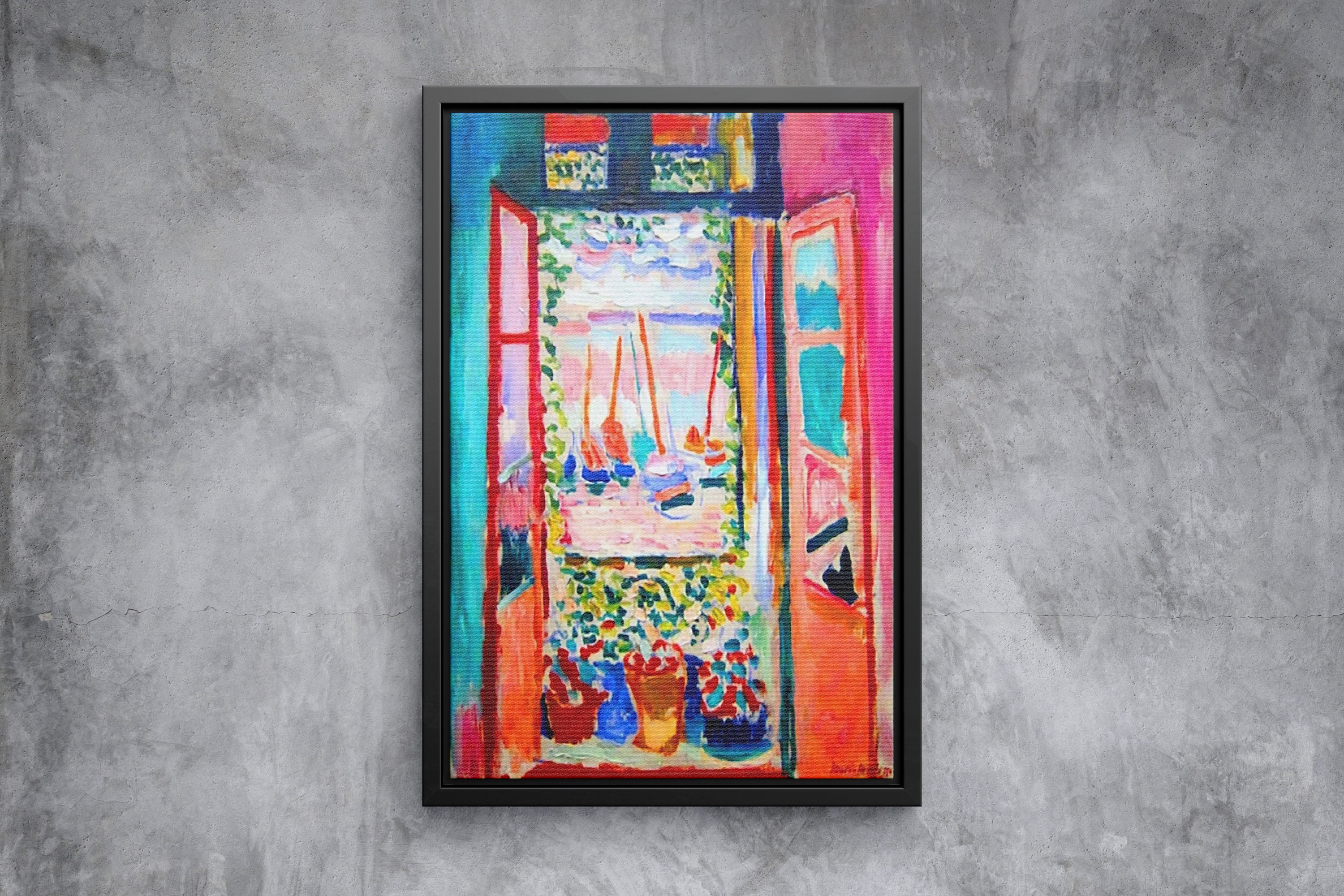 Henri Matisse the Open Window Canvas Wall Art - Etsy