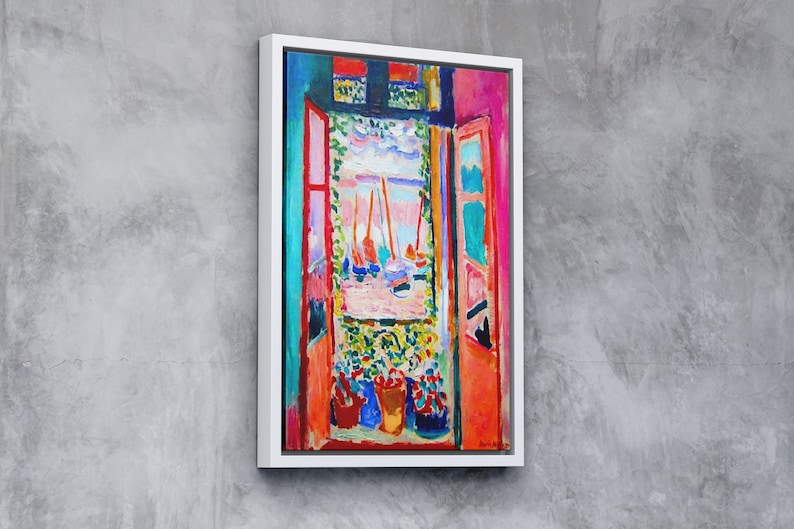 Henri Matisse the Open Window Canvas Wall Art - Etsy