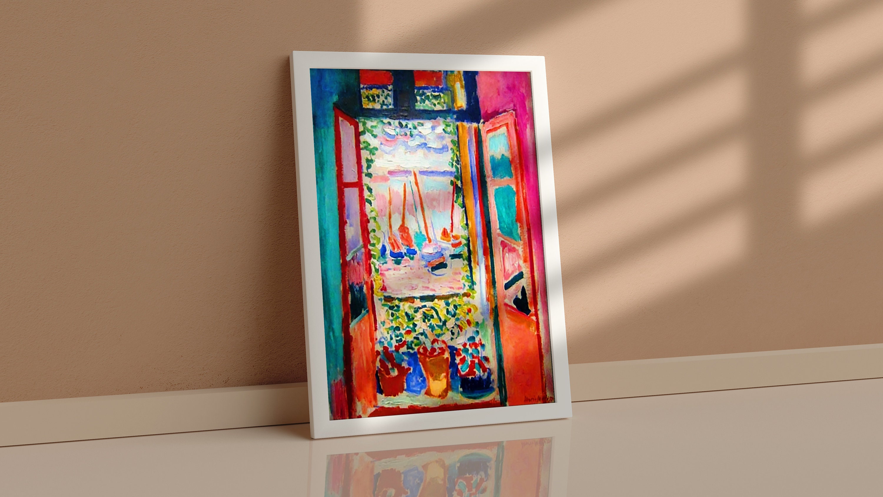 Henri Matisse the Open Window Canvas Wall Art - Etsy